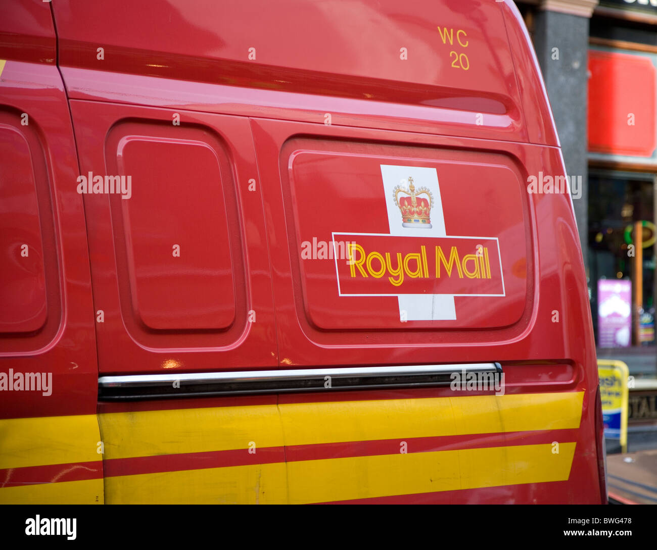 Royal Mail Van Stock Photo - Alamy