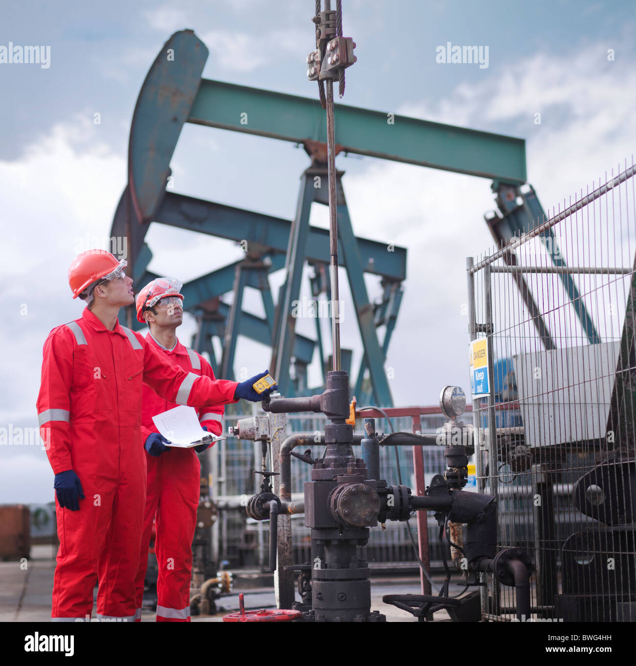 Oil Field Worker High Resolution Stock Photography and Images - Alamy
