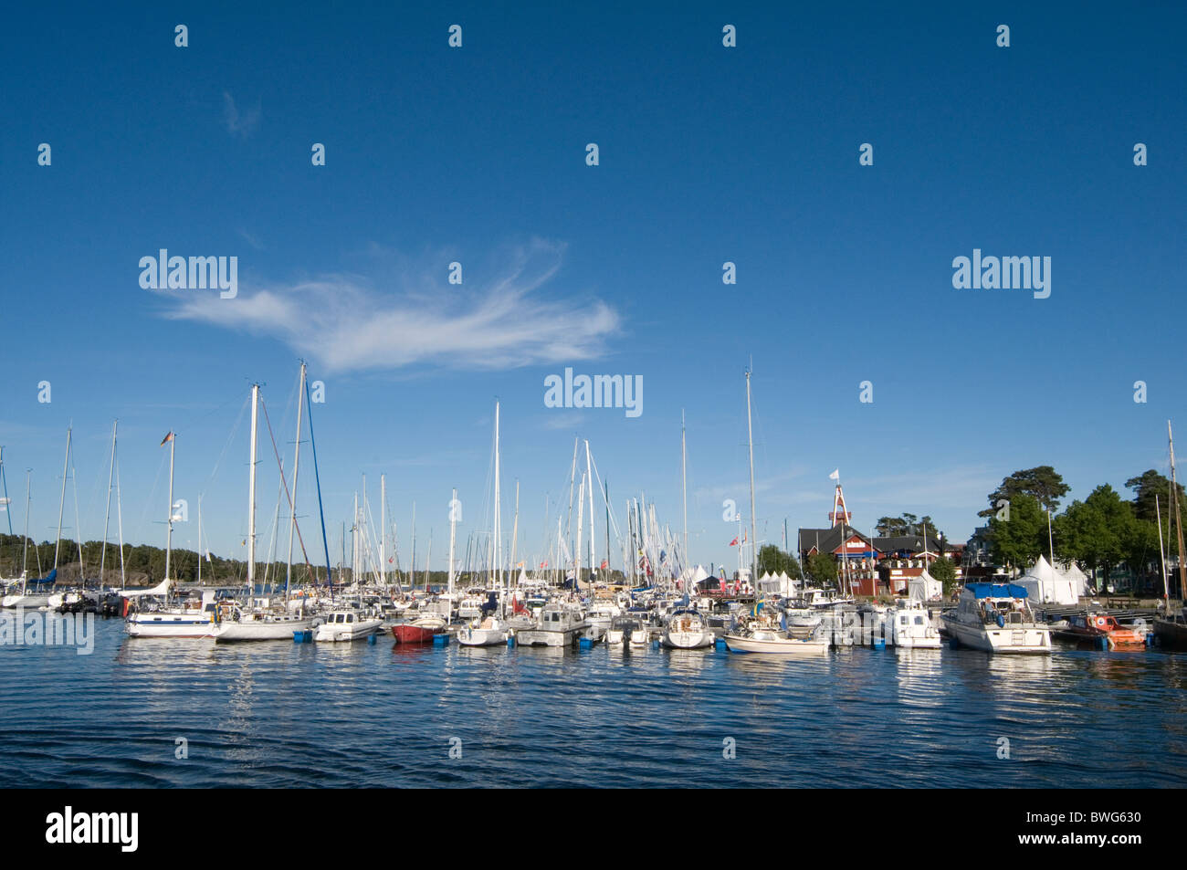 Stockholm archipelago sandhamn archipelagos marina boat boats yacht ...