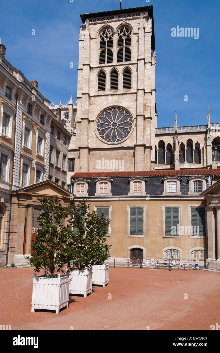 Cathedral Saint Jean Baptiste, Saint Jean district, Vieux Lyon district ...