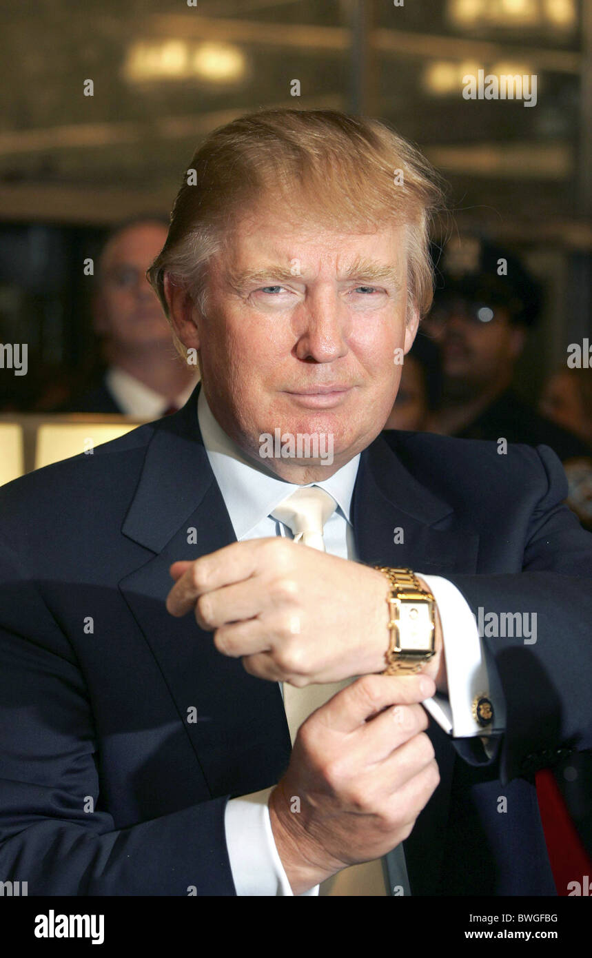 Donald J. Trump Signature Watch Collection Launch Stock Photo - Alamy