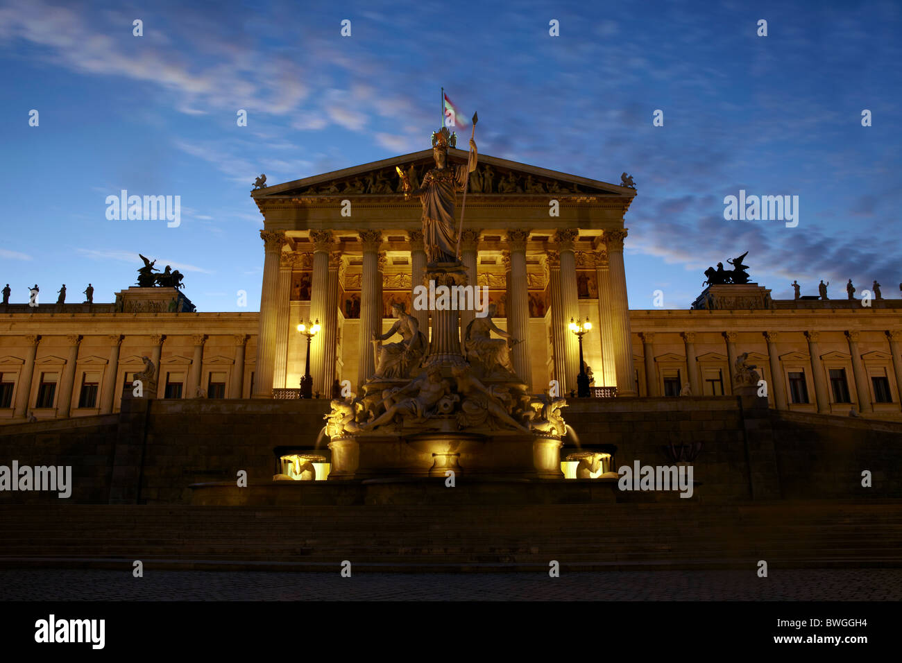 Parliament building Vienna Austria Stock Photo - Alamy