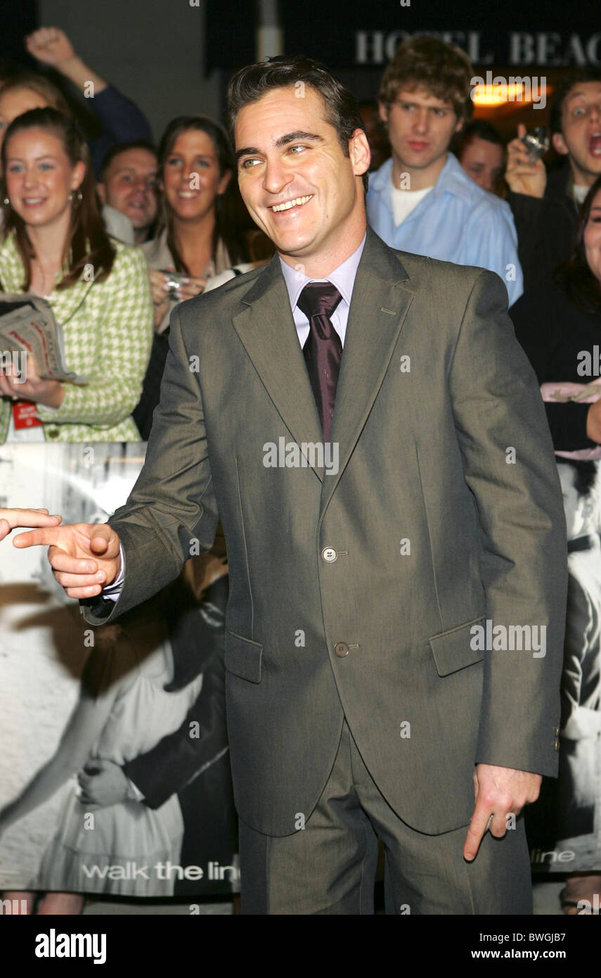 Joaquin phoenix arrivals walk line hi-res stock photography and images ...