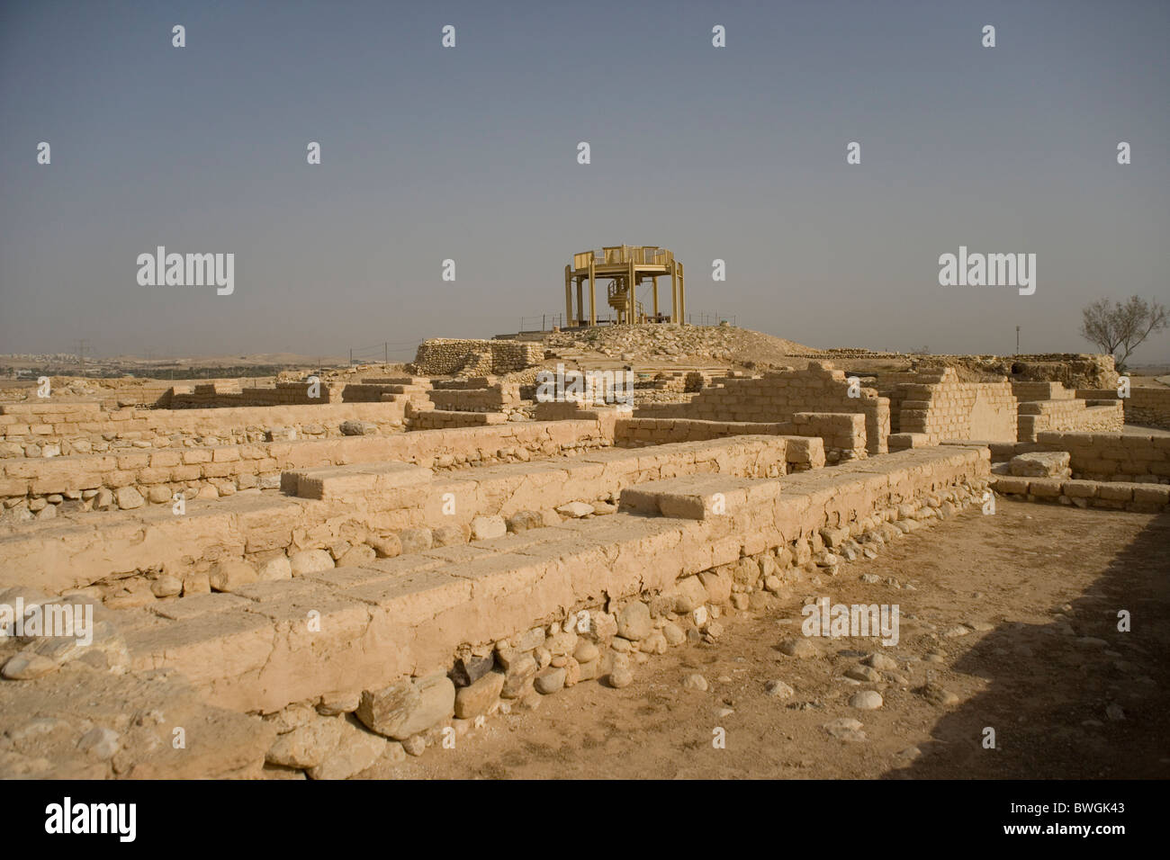 Tel Beer Sheba National Park,an Israeli ancient city dating to the Iron ...