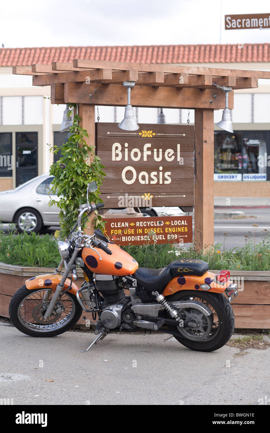 Bio Fuel Oasis, Bio Diesel Station, Berkeley, California Stock Photo ...