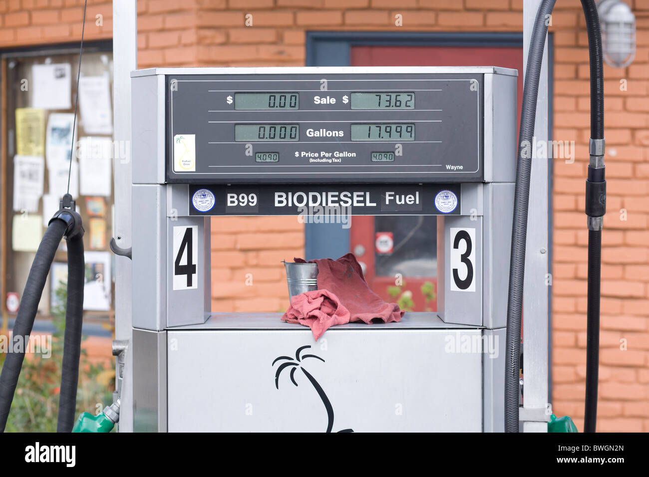 Bio Fuel Oasis, Bio Diesel Station, Berkeley, California Stock Photo ...