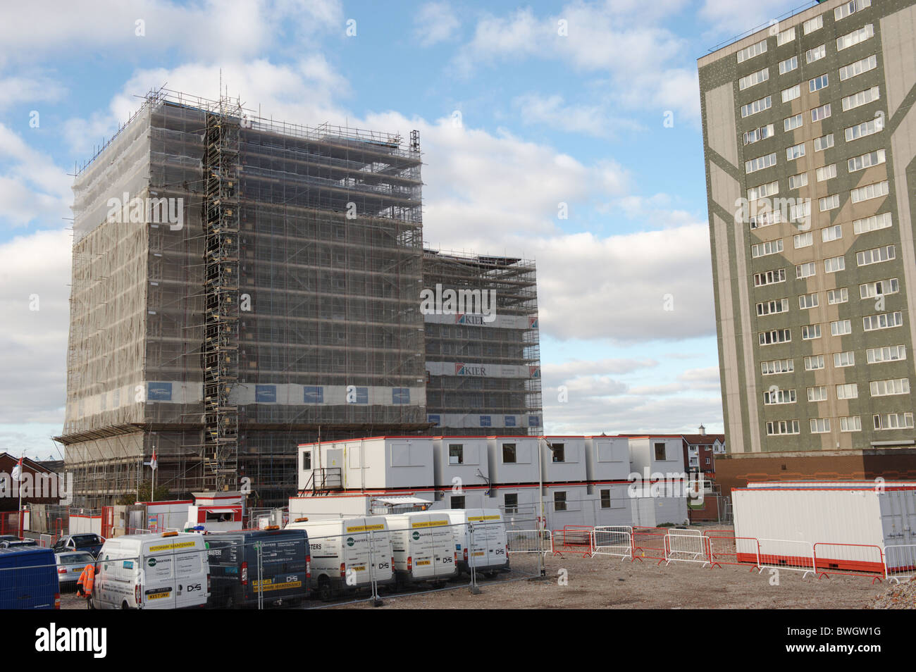 High rise refurbishment hi-res stock photography and images - Alamy