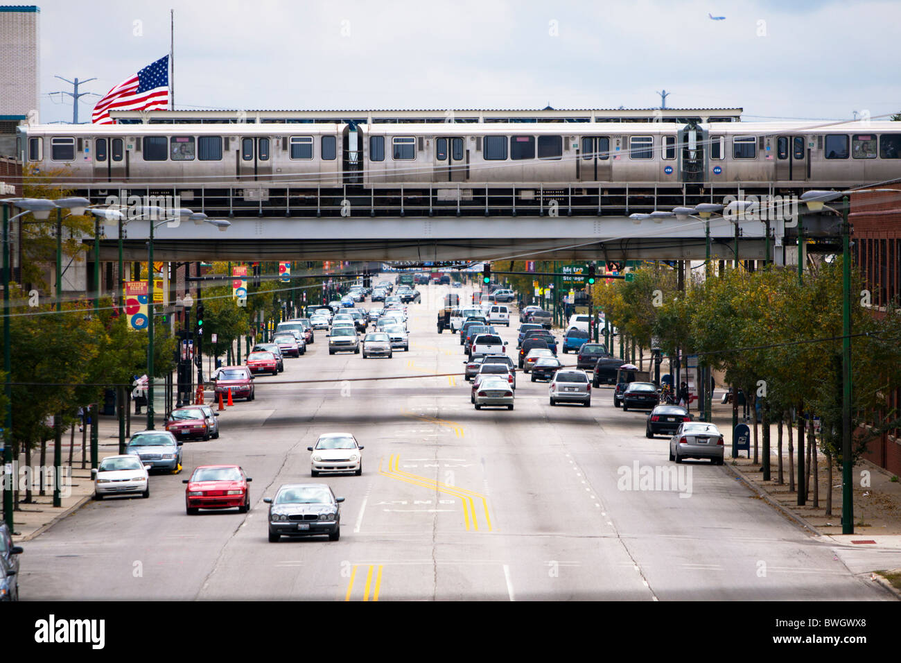 Chicago west side train High Resolution Stock Photography and Images ...