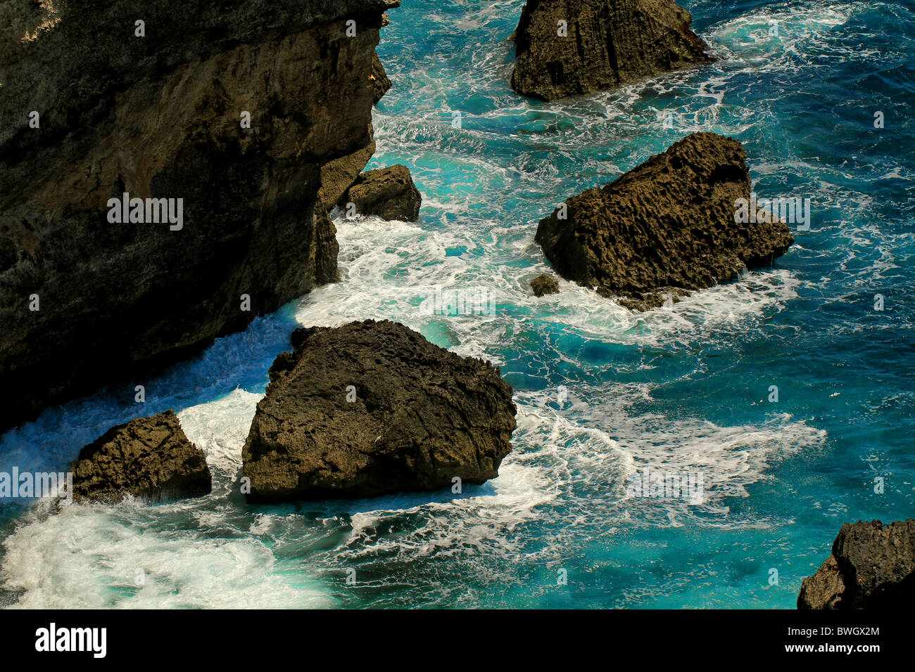 Turquoise waters of bali Stock Photo - Alamy