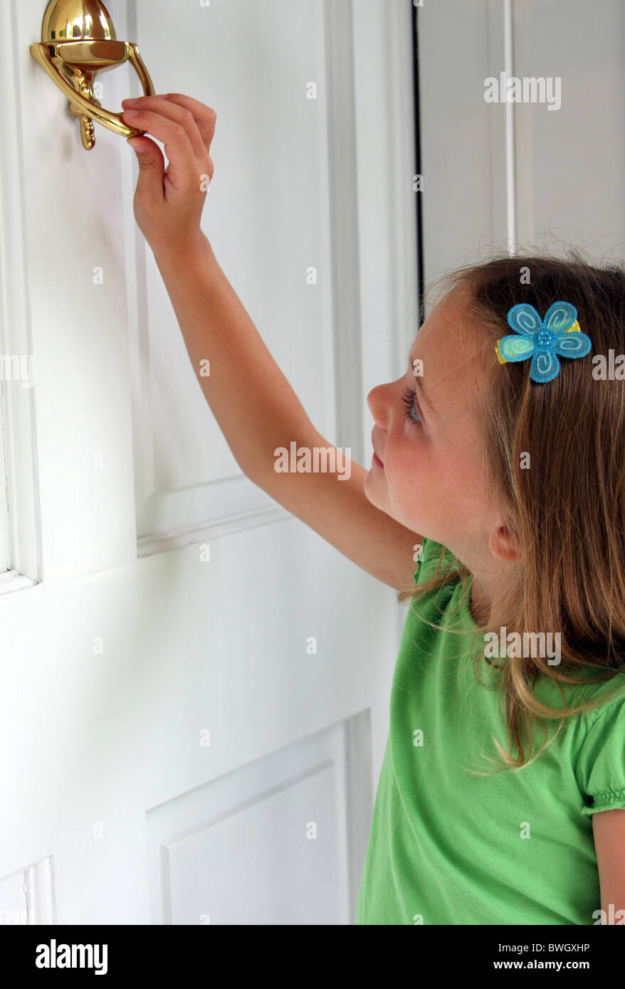Female door knocker hi-res stock photography and images - Alamy
