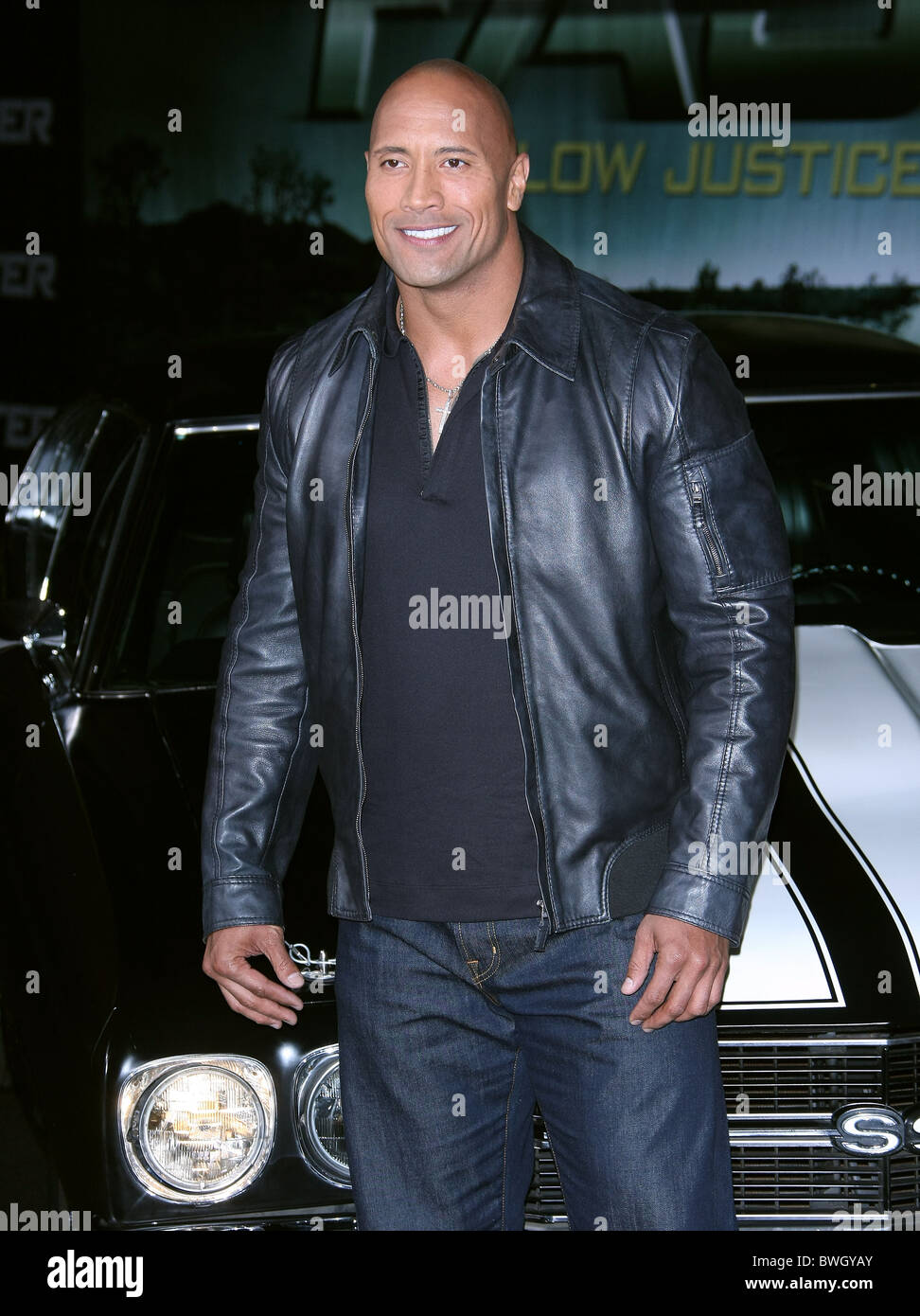 DWAYNE JOHNSON AKA THE ROCK FASTER CBS FILMS PREMIERE HOLLYWOOD LOS ...