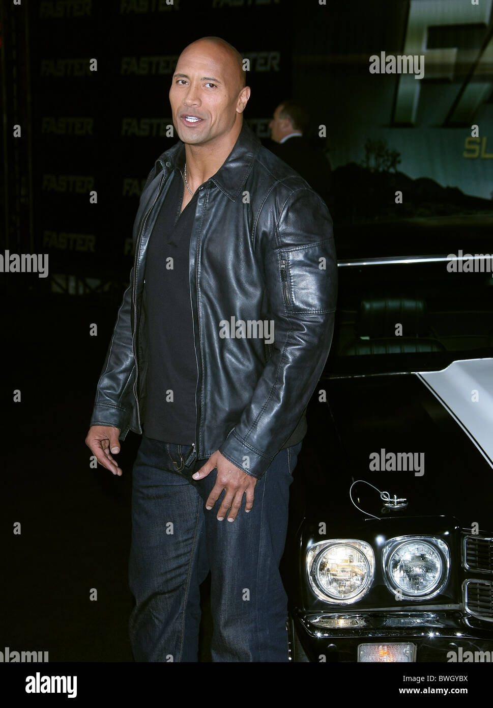 DWAYNE JOHNSON AKA THE ROCK FASTER CBS FILMS PREMIERE HOLLYWOOD LOS ...