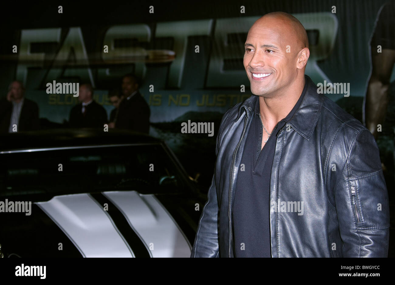 DWAYNE JOHNSON AKA THE ROCK FASTER CBS FILMS PREMIERE HOLLYWOOD LOS ...