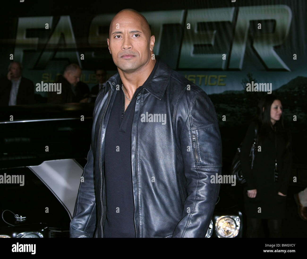 DWAYNE JOHNSON AKA THE ROCK FASTER CBS FILMS PREMIERE HOLLYWOOD LOS ...