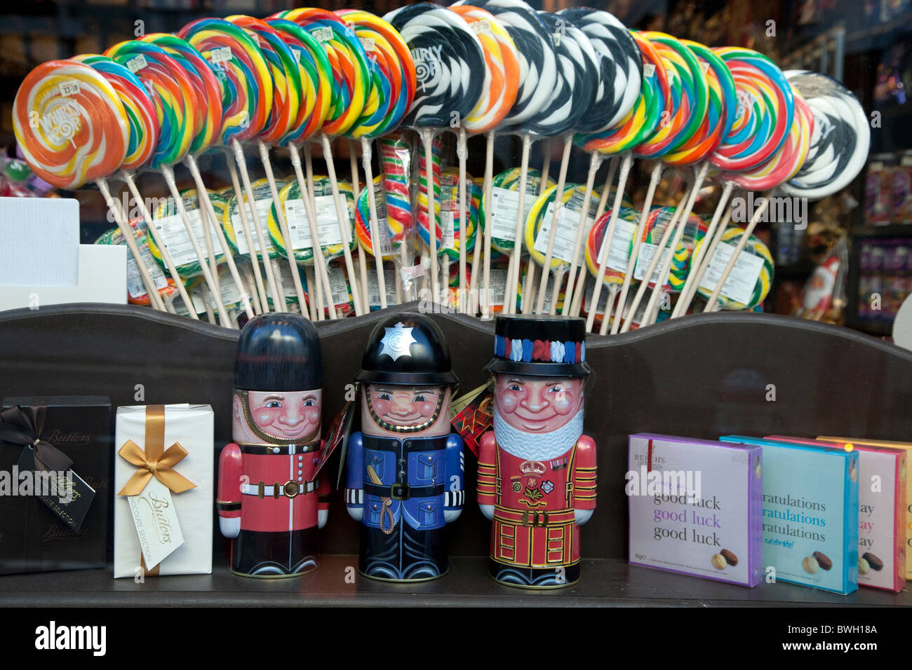 Mr Simms traditional sweet shop, London Stock Photo - Alamy