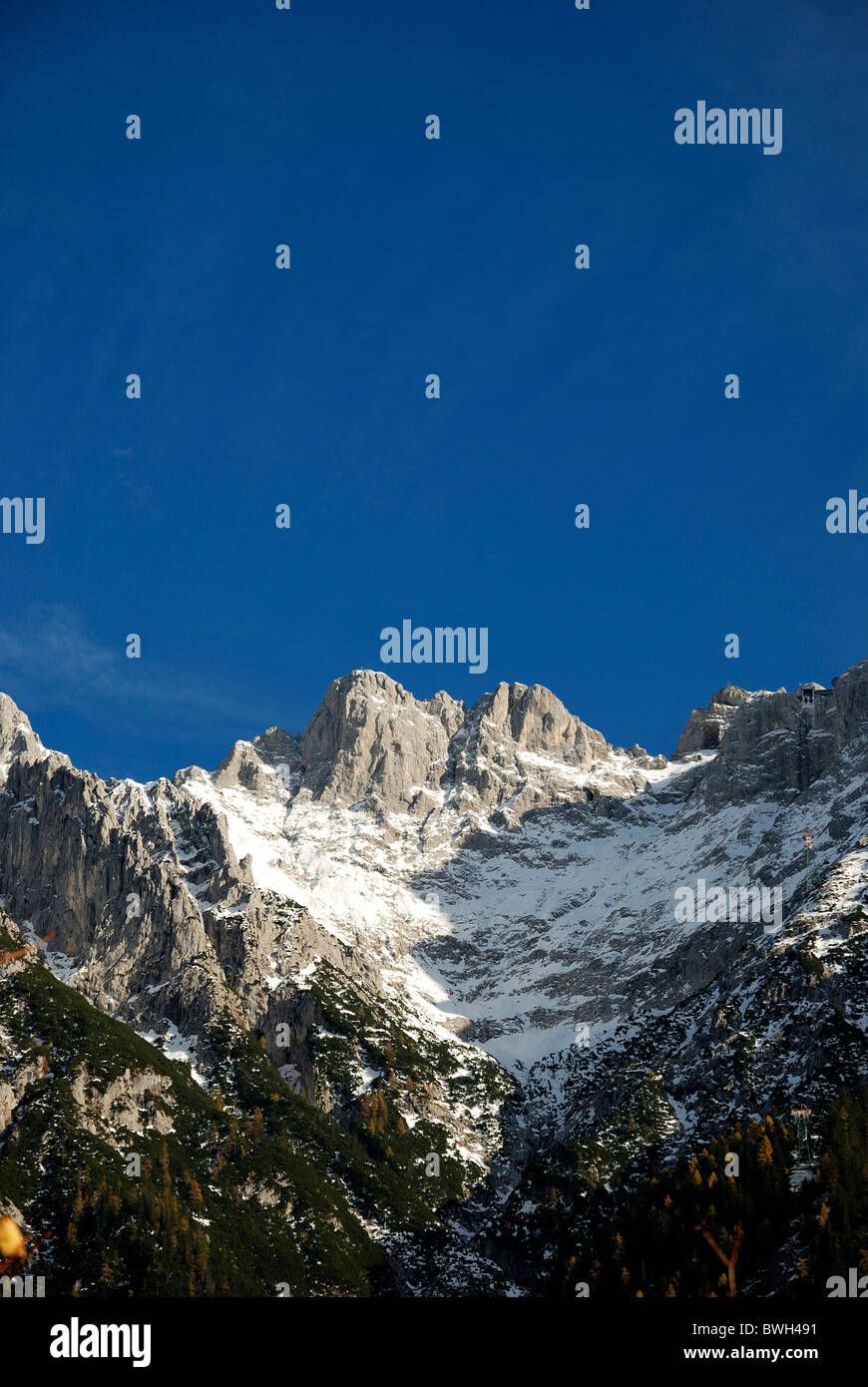 mountain scenery mittenwald Bavaria Germany Stock Photo - Alamy