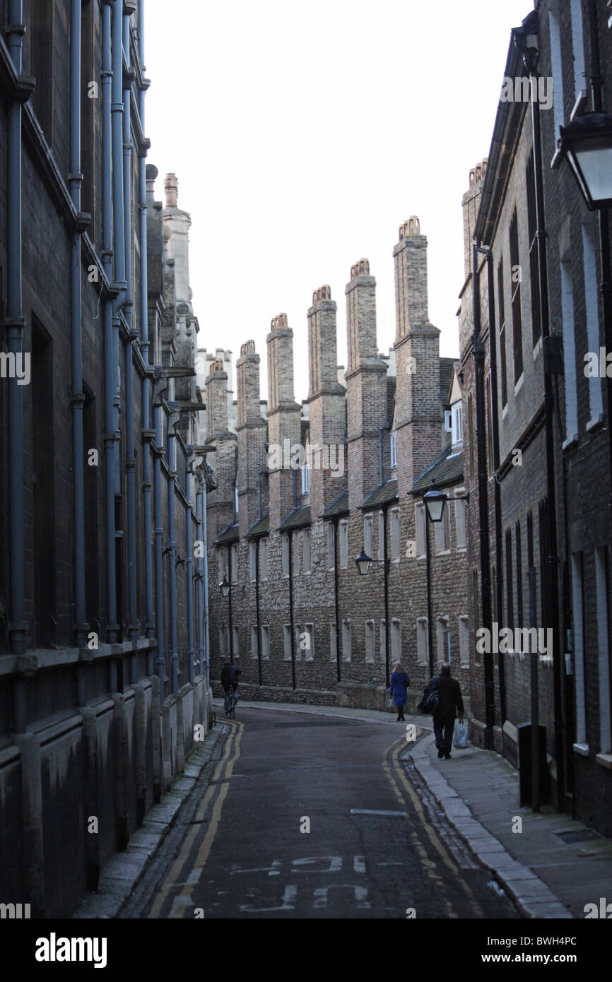 Cambridge's historic Trinity Lane Stock Photo - Alamy
