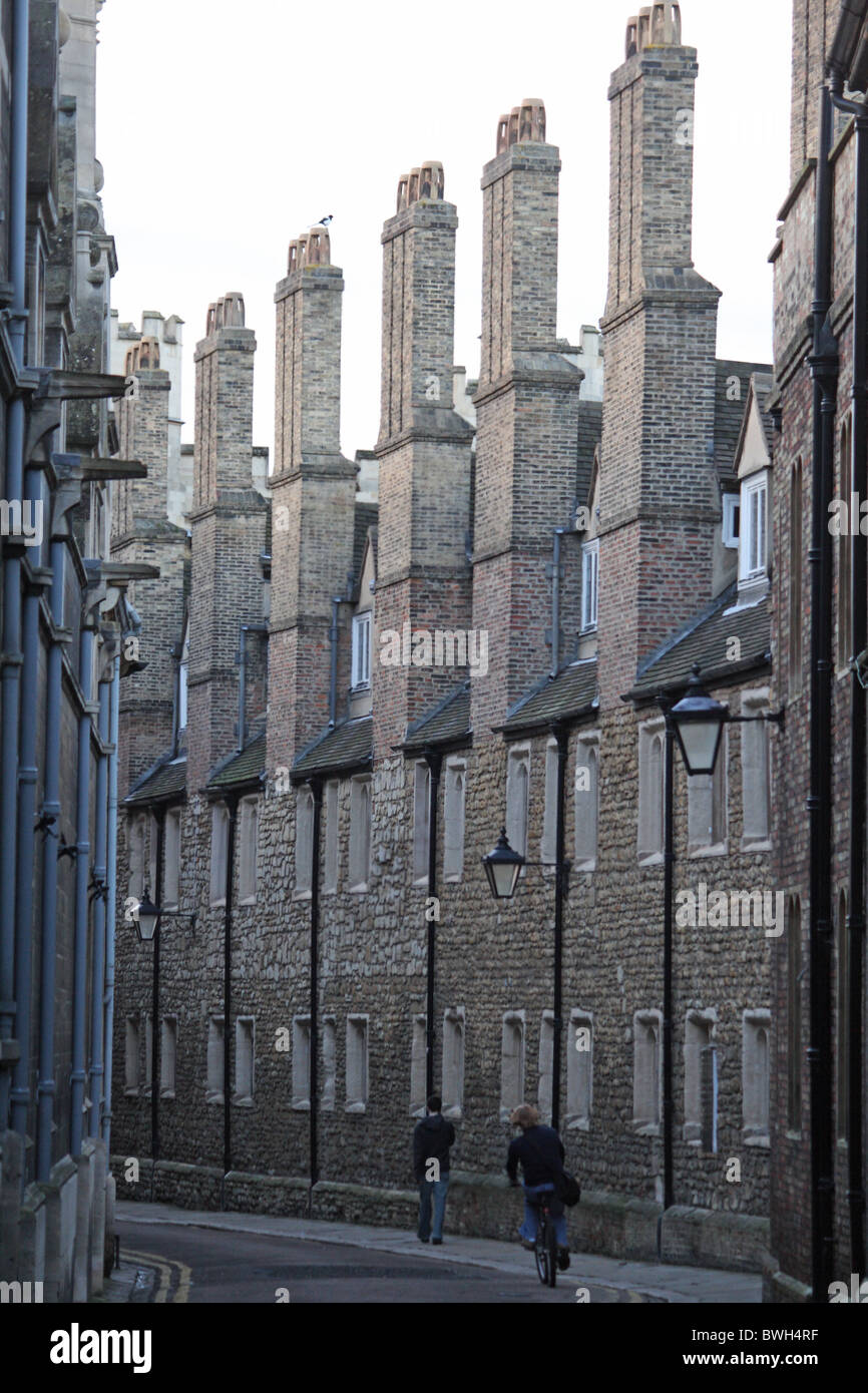 Cambridge's historic Trinity Lane Stock Photo - Alamy