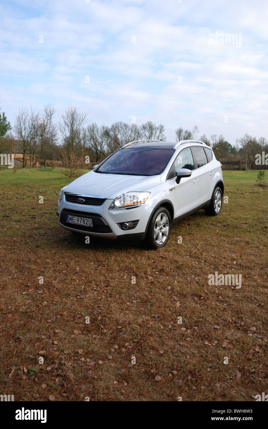 Ford kuga white hi-res stock photography and images - Alamy