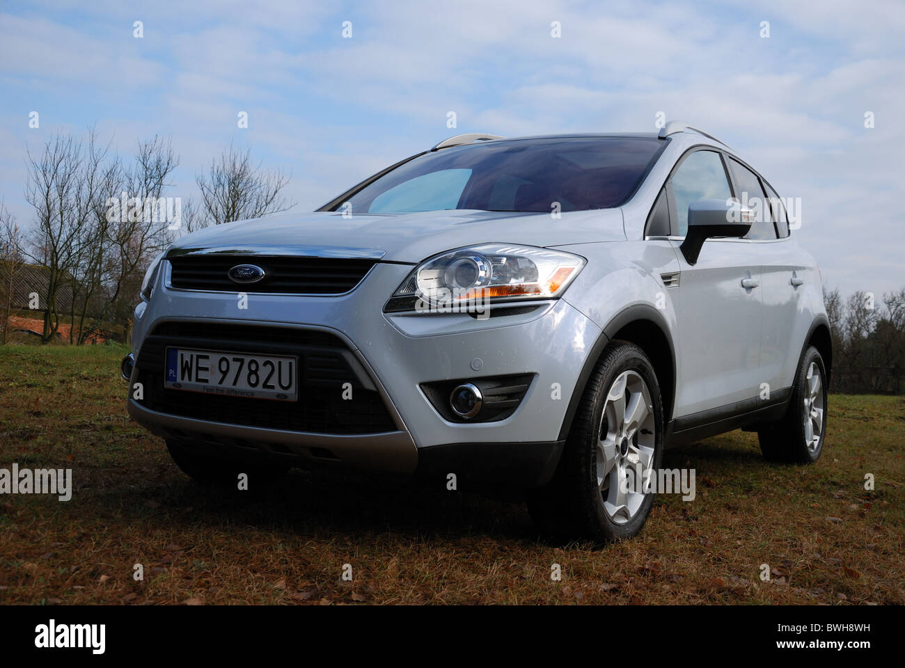 White Ford Kuga High Resolution Stock Photography and Images - Alamy