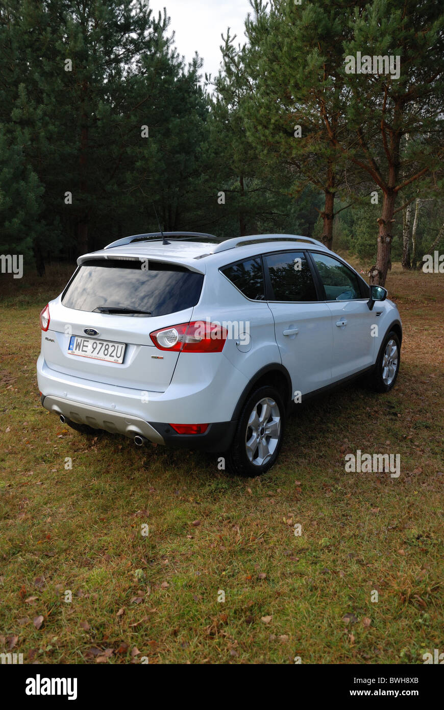 Ford Kuga 2.0 TDCI AWD - 2008 - white pearl metallic - five doors (5D ...