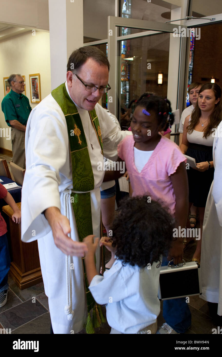 African american children church hi-res stock photography and images ...