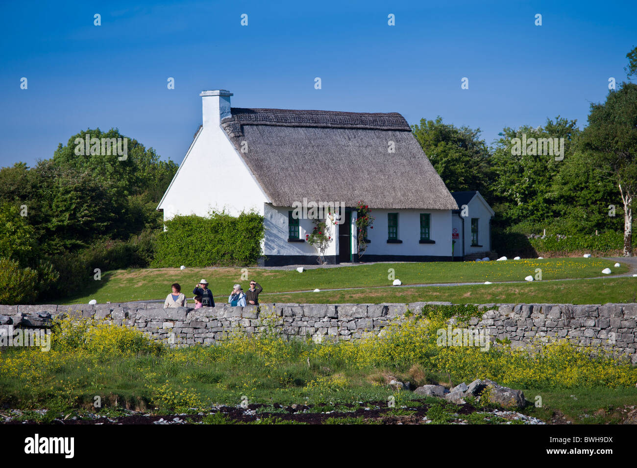 Irish thatched cottage hi-res stock photography and images - Alamy