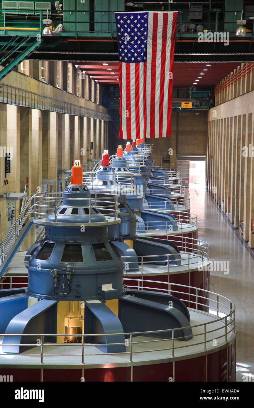 Inside hoover dam hi-res stock photography and images - Alamy