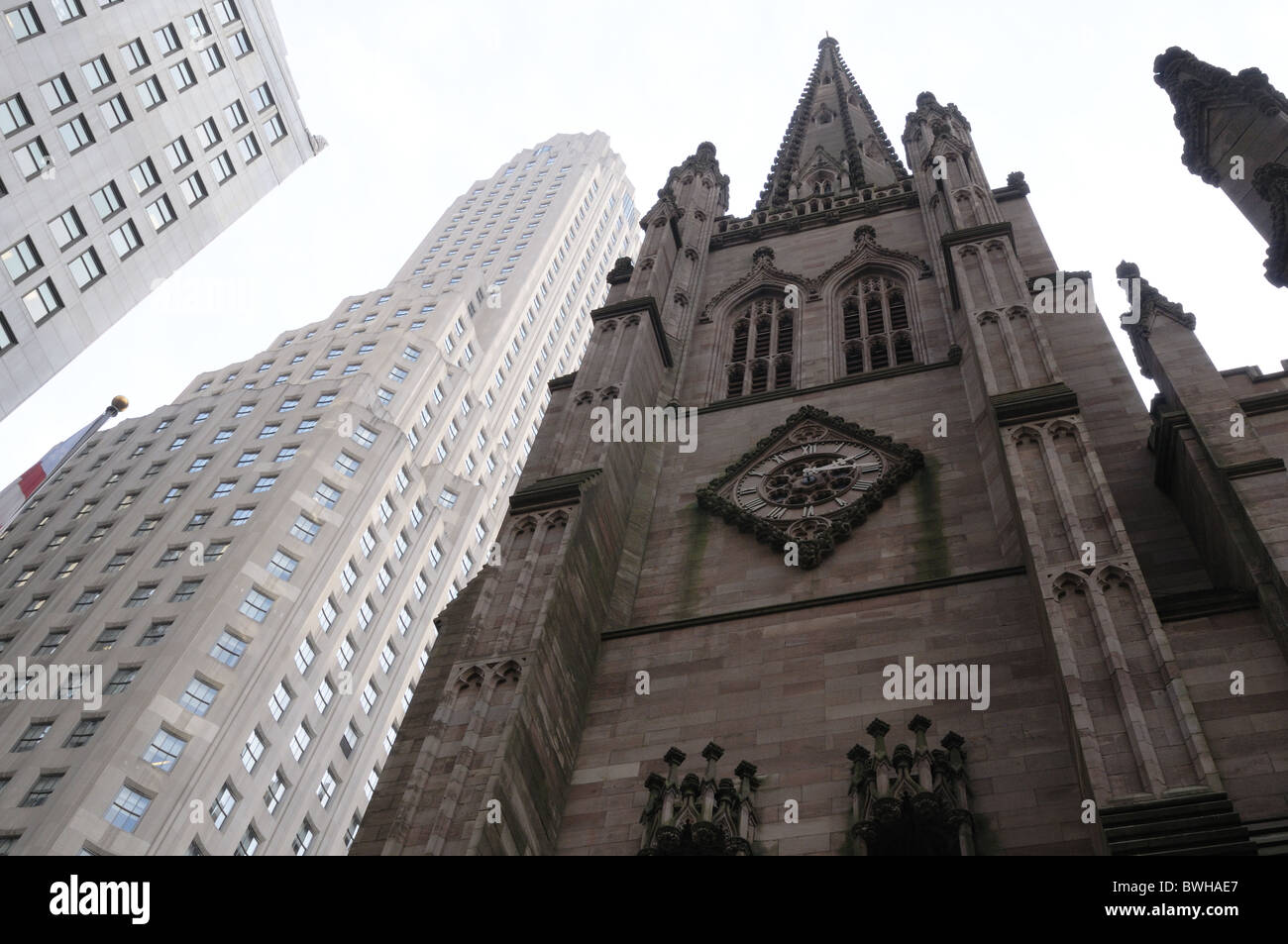 Trinity Church in Lower Manhattan was chartered in 1697 by King William ...