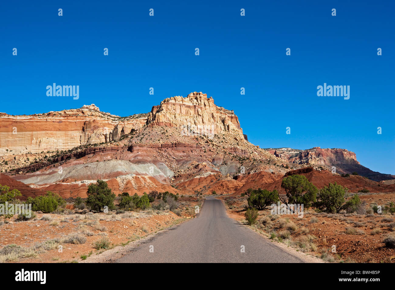 Scenic Drive in Capitol Reef National Park, Utah, USA Stock Photo - Alamy