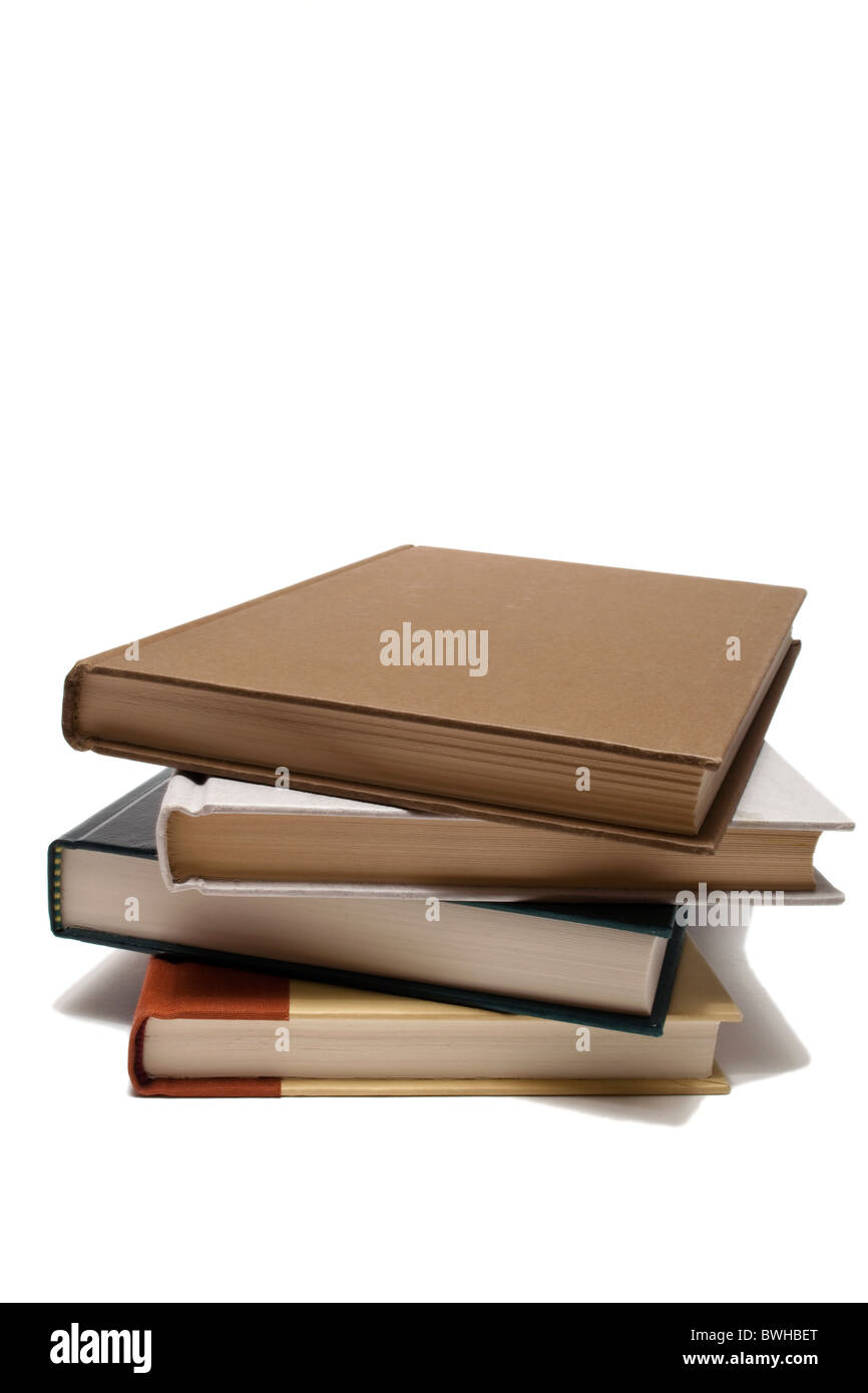 Stack of books waiting to be read Stock Photo - Alamy