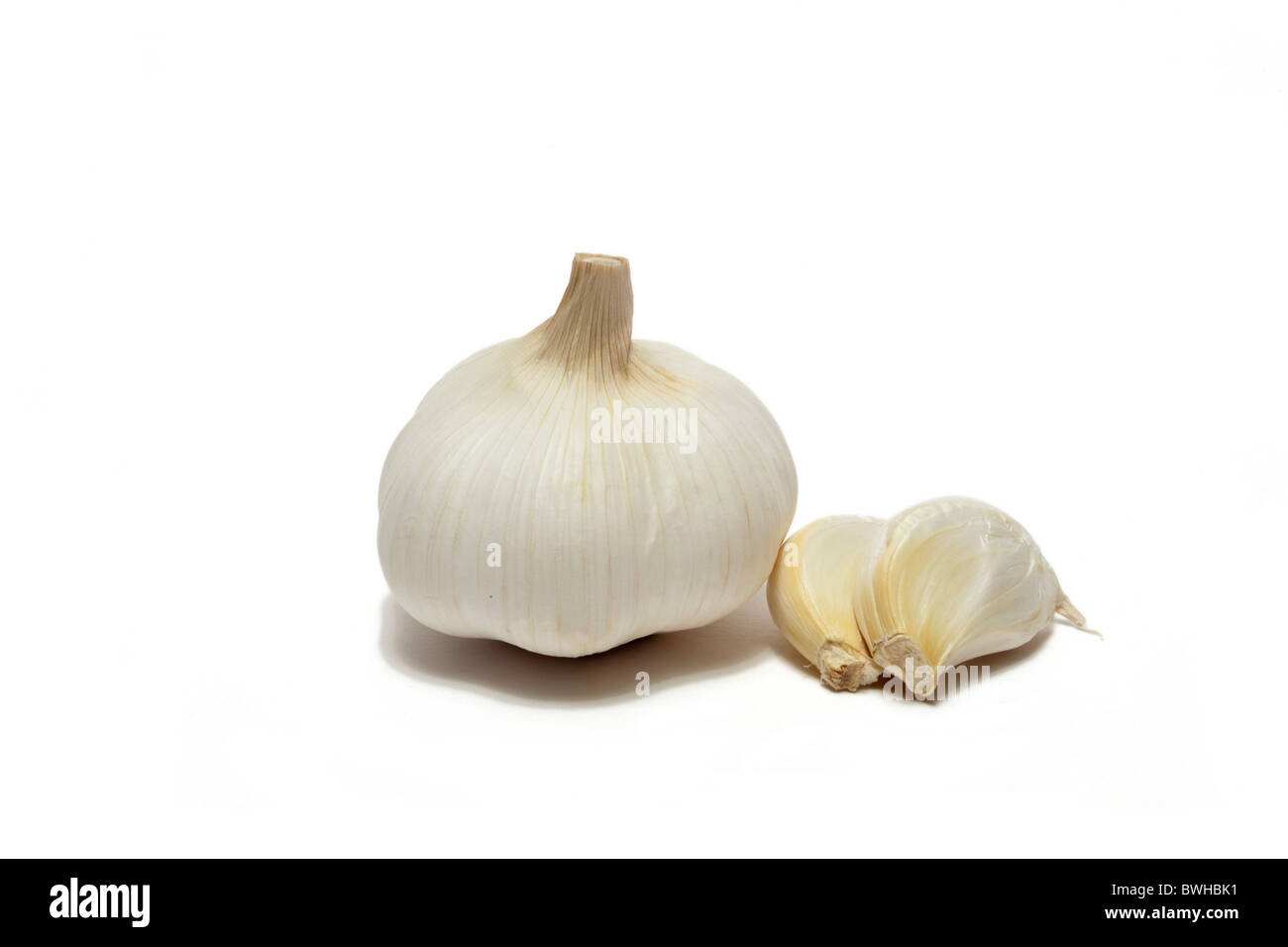 Garlic and pods Stock Photo - Alamy