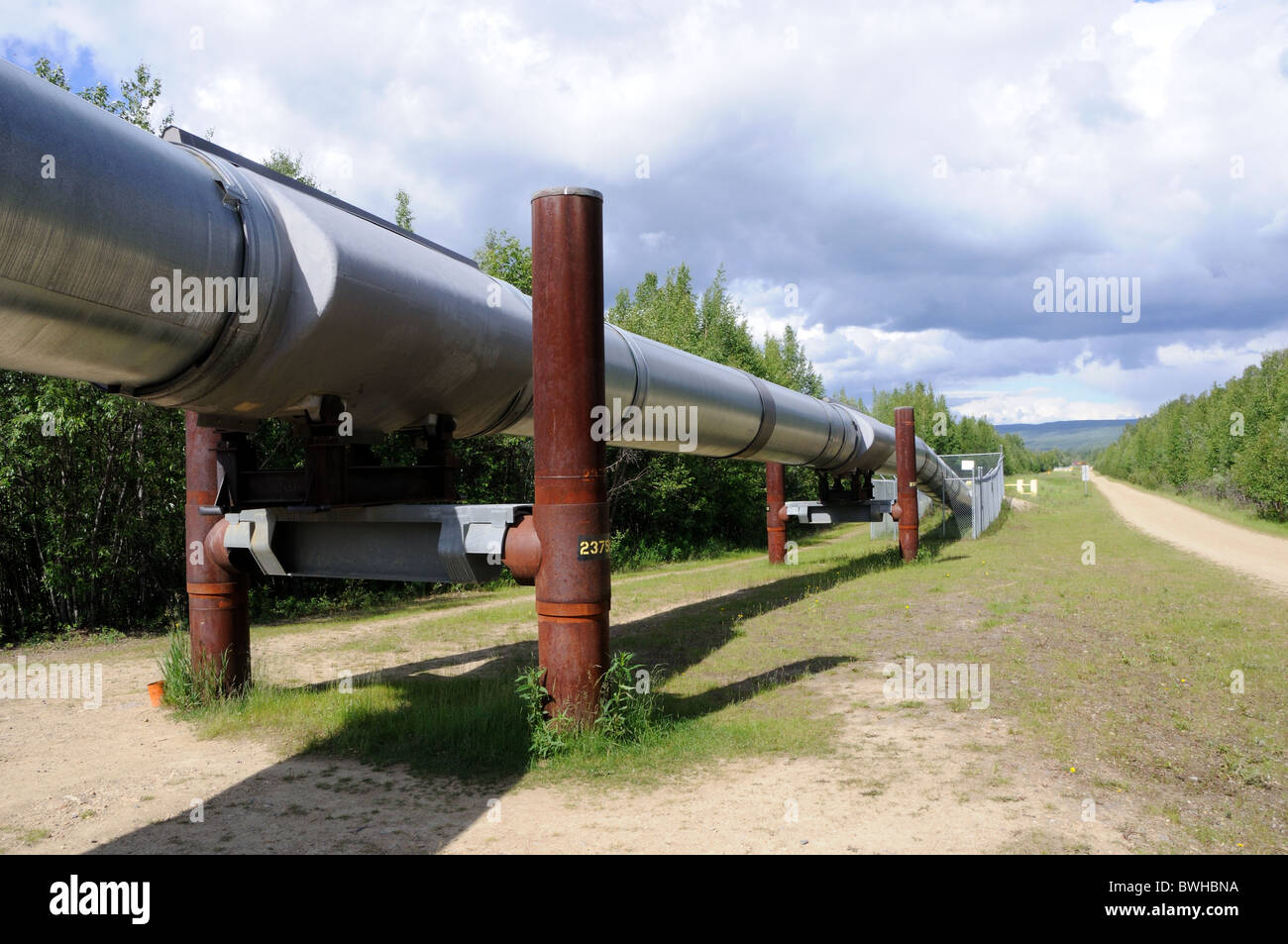 Trans Alaska Oil Pipeline Stock Photo - Alamy