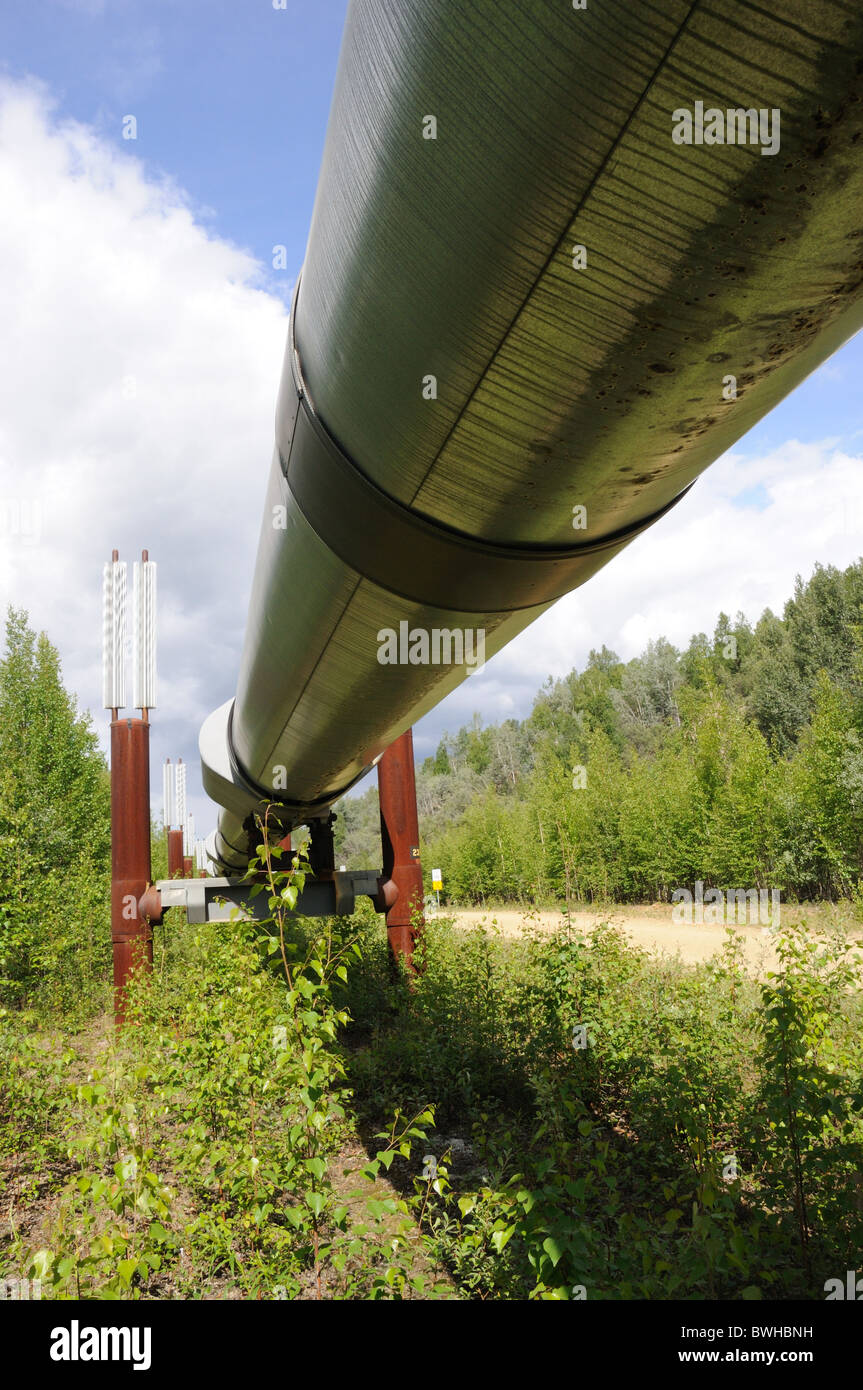 Trans Alaska Oil Pipeline Stock Photo - Alamy