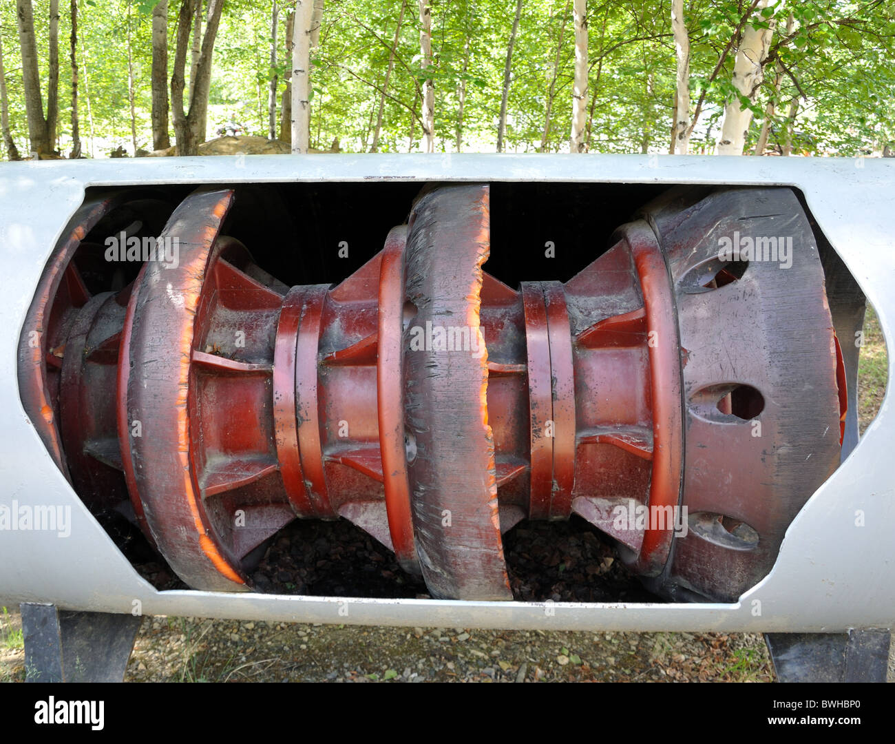 Oil Pipeline Pig Stock Photo - Alamy