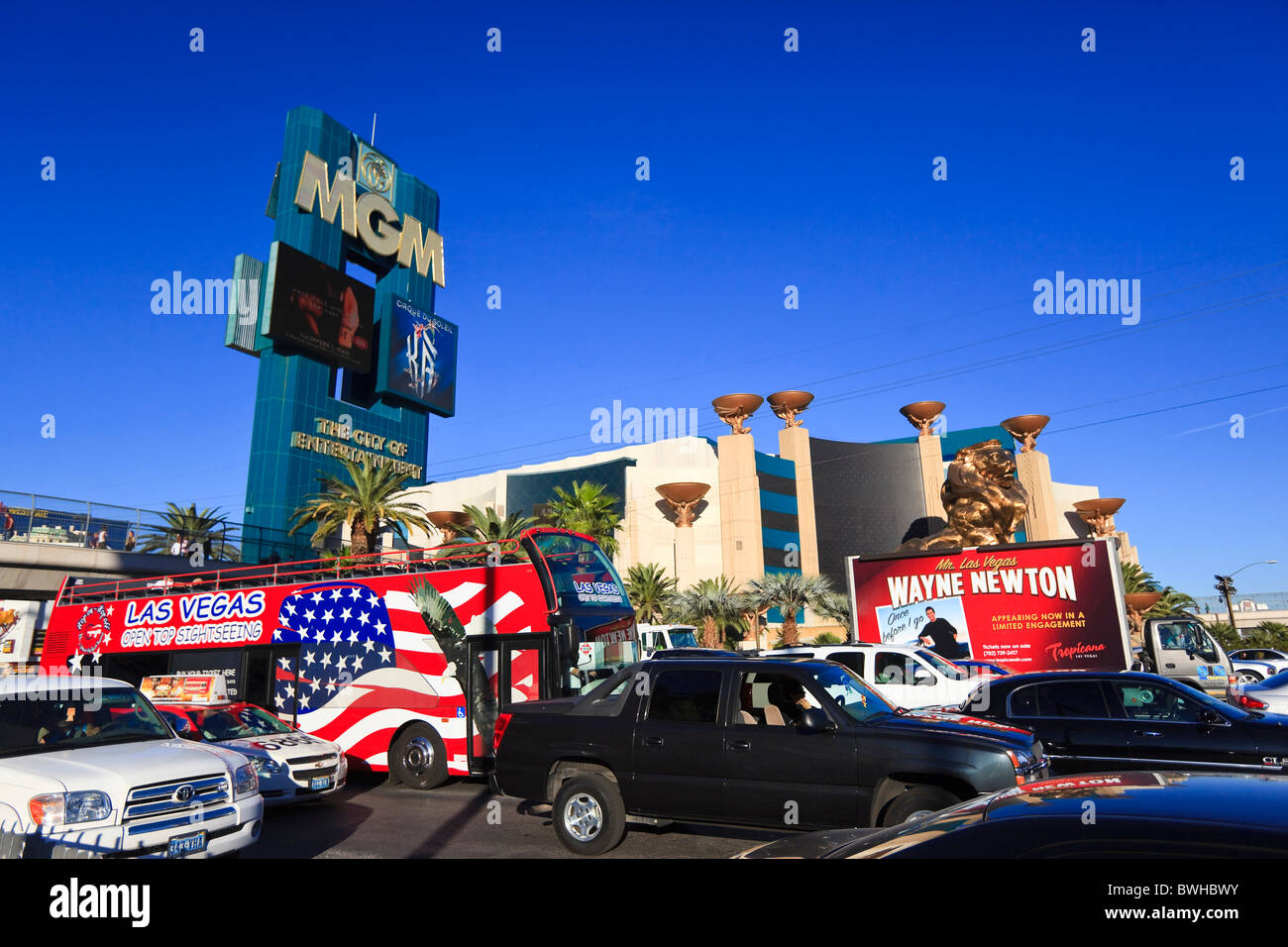 MGM Entertainment, Bracken, Las Vegas, Nevada, USA, North America Stock ...