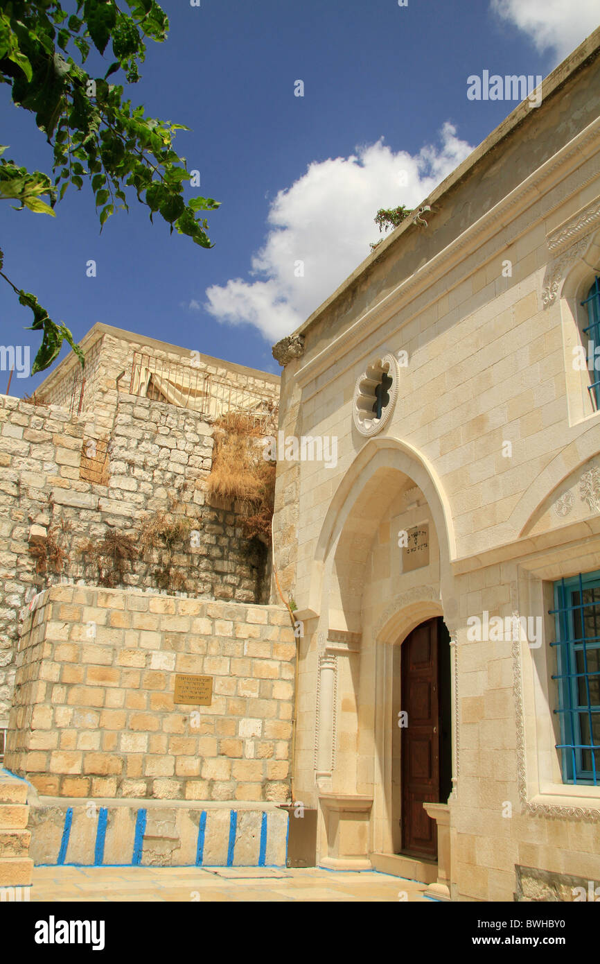 Israel, Upper Galilee, Abuhav Synagogue in Safed Stock Photo - Alamy
