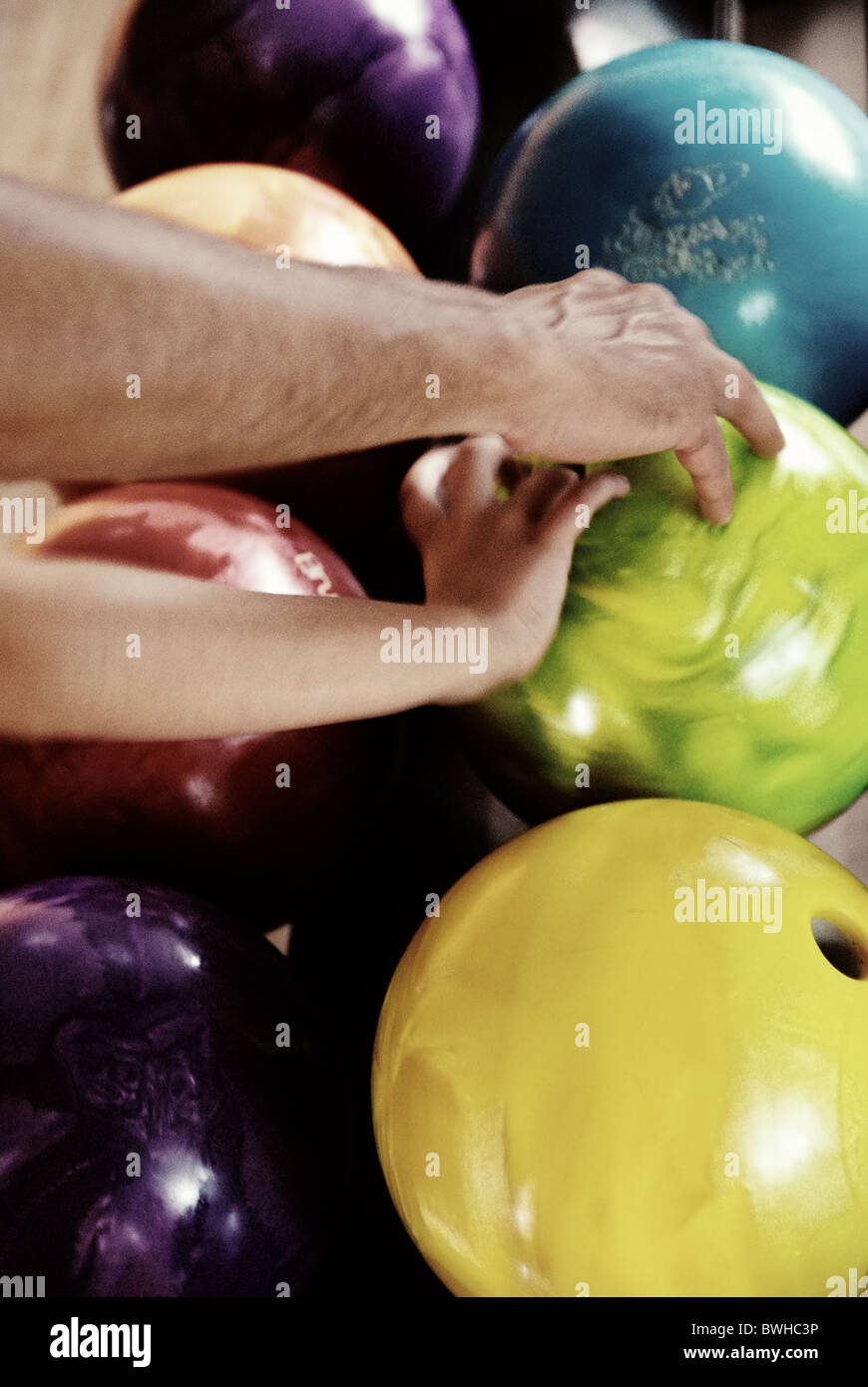 Ten Pin Bowling Family High Resolution Stock Photography and Images - Alamy