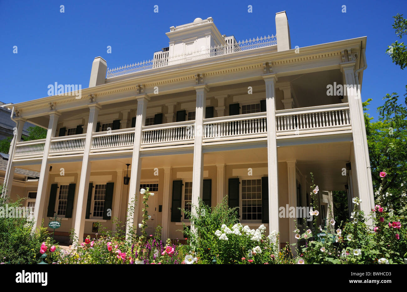 Beehive House a Historic Residence of the Mormon Church in Salt Lake ...
