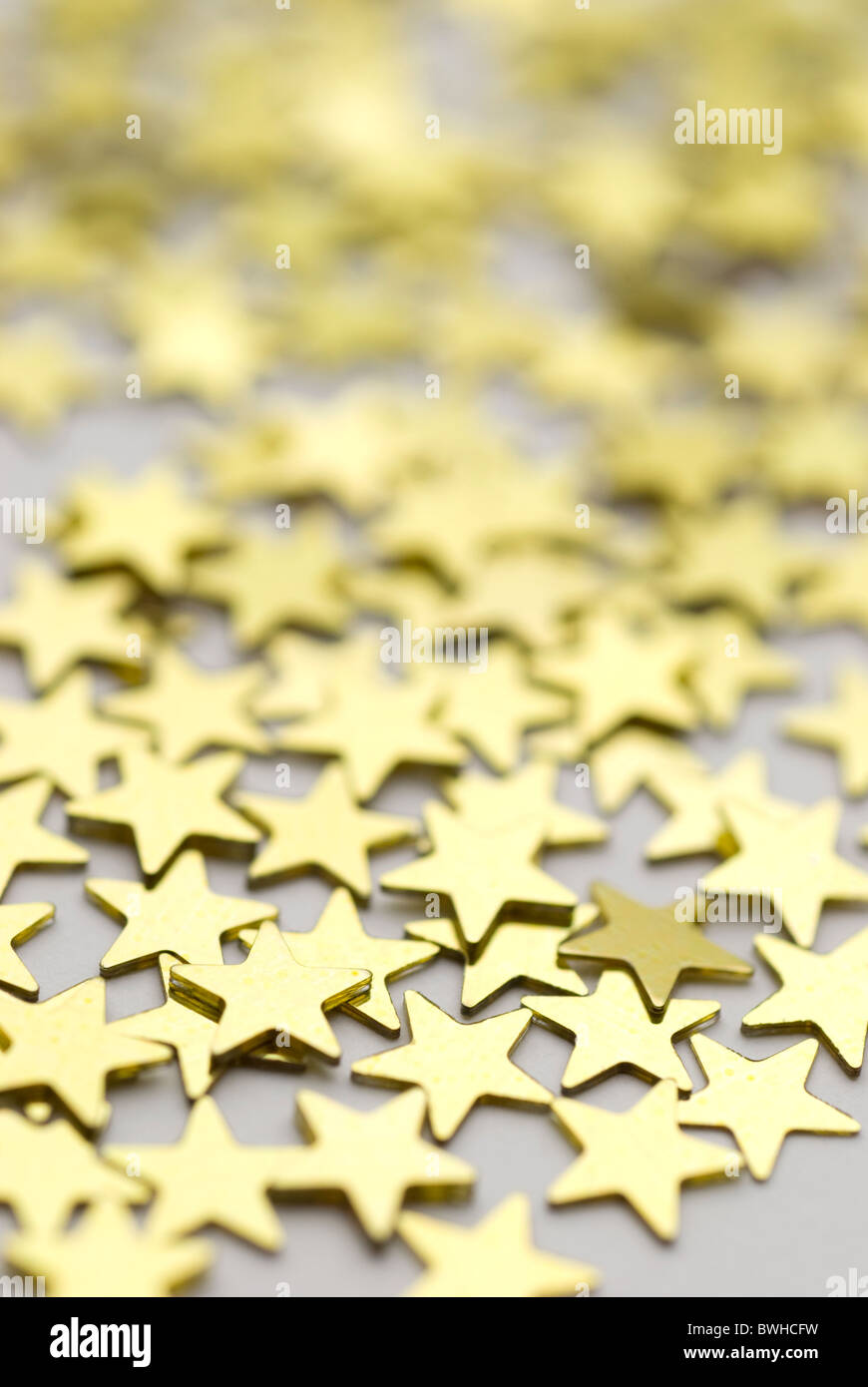 Gold stars decoration hi-res stock photography and images - Alamy