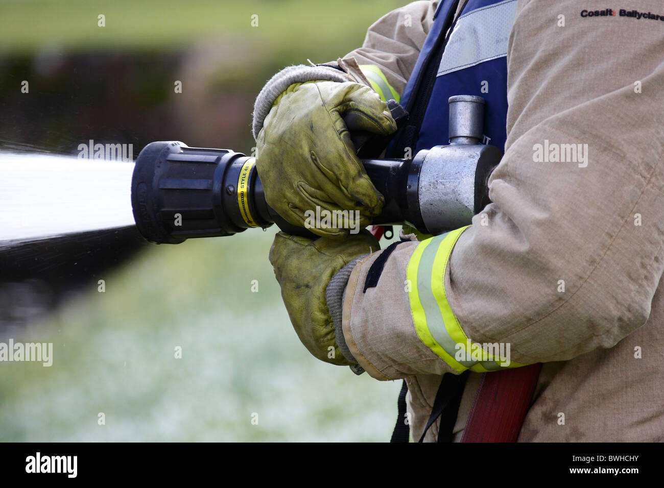 Fire Hose Nozzle Stock Photos & Fire Hose Nozzle Stock Images - Alamy