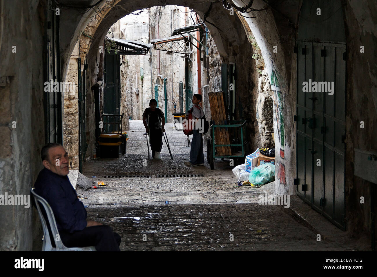 Jerusalem street scene hi-res stock photography and images - Alamy