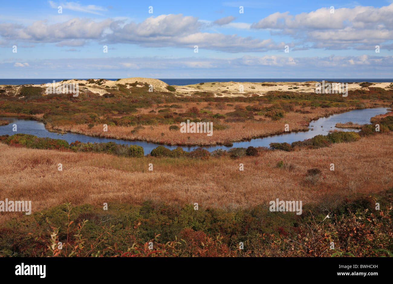 Nauset Marsh, Cape Cod, Massachusetts, USA Stock Photo - Alamy