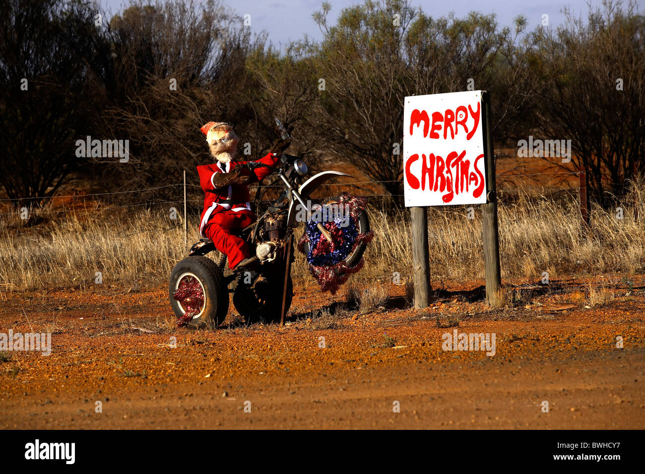 Australian Country Roadside Merry Christmas Greeting, Western Australia ...