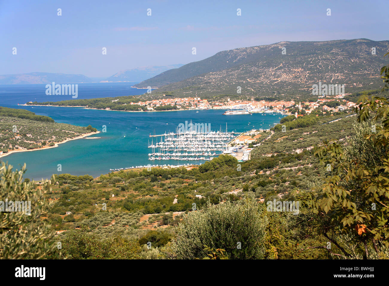 Cres town on Cres Island, Croatia Stock Photo - Alamy