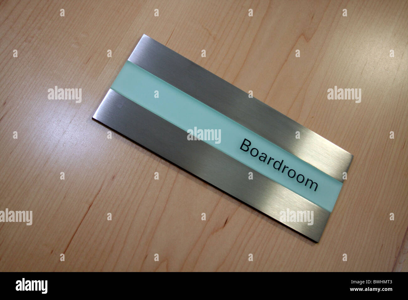 Boardroom sign on door Stock Photo - Alamy