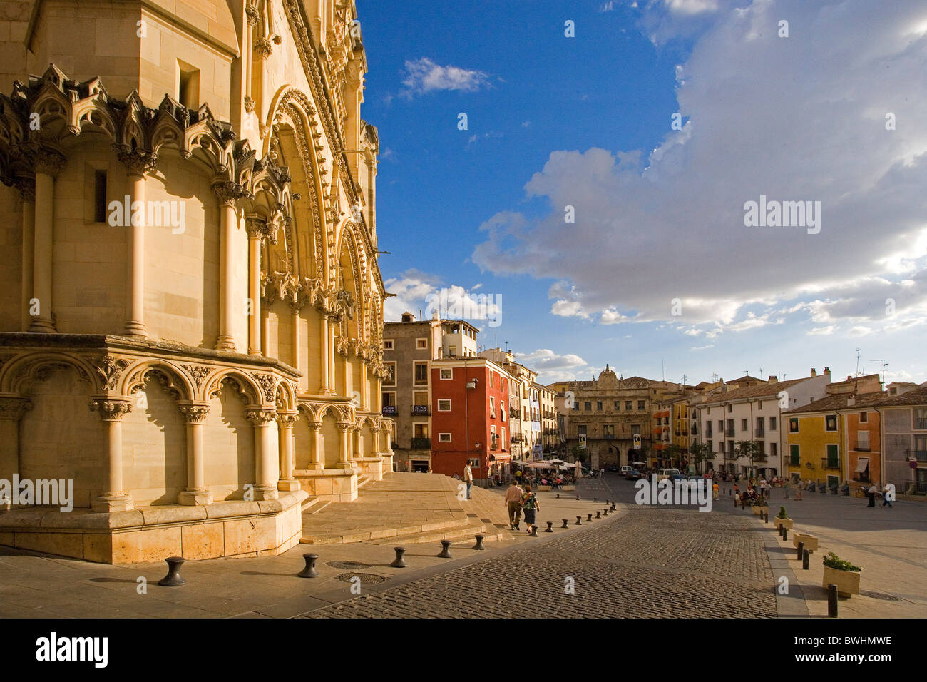 Spain Europe Cuenca cathedral Old Town UNESCO world cultural heritage ...