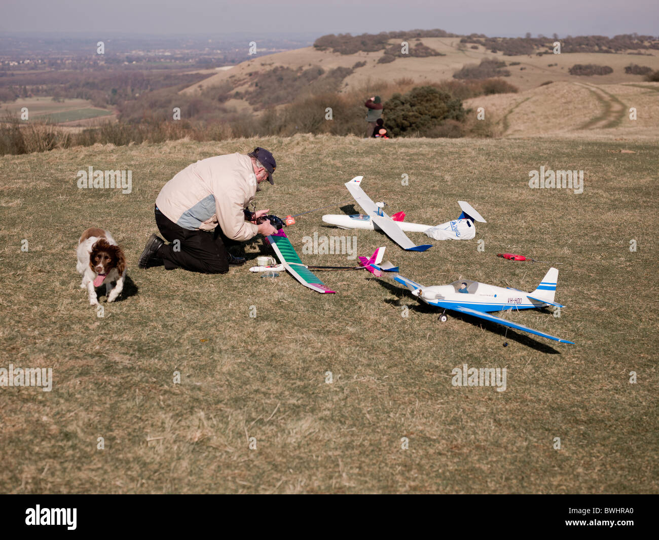 Model planes hi-res stock photography and images - Alamy