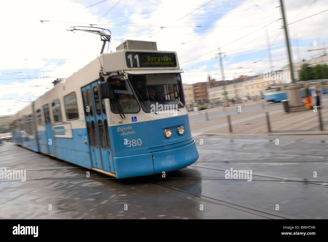 Gothenburg tram Sweden Stock Photo - Alamy