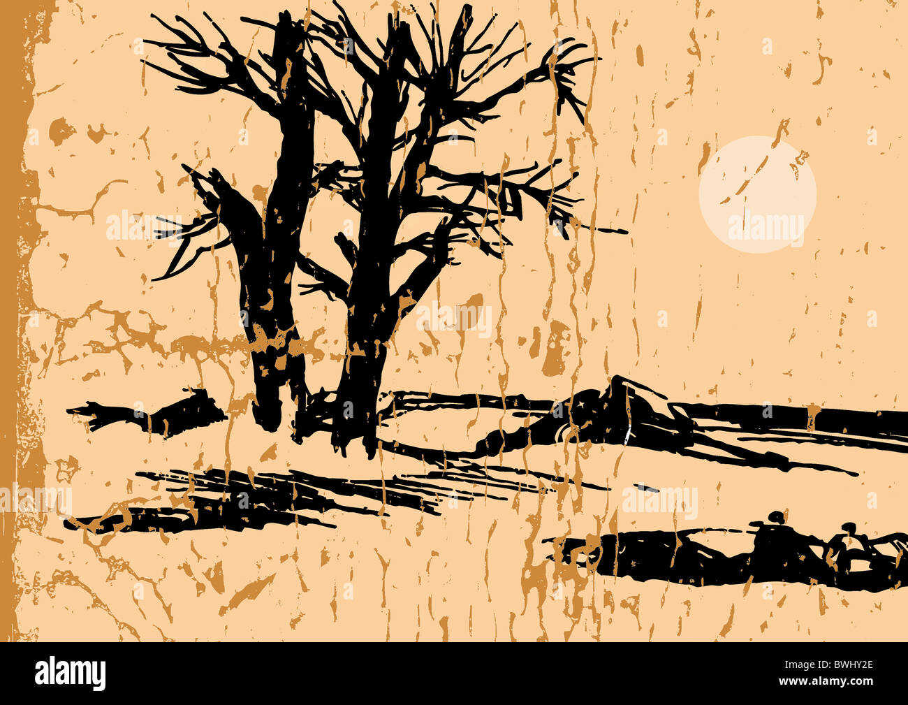 vector abstract drawing Stock Photo - Alamy